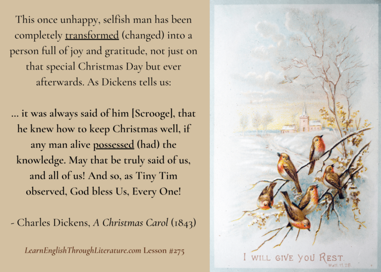 Lesson #275: ‘I Will Honour Christmas In My Heart’: Past, Present, and ...